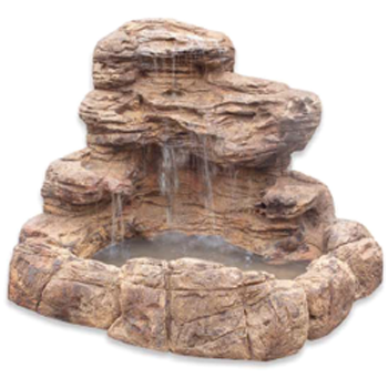 Self-Contained Waterfall Ponds - Marquis Gardens