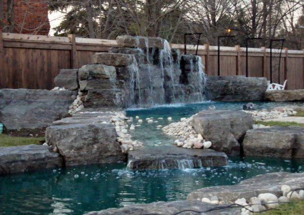 Idea: Armour Stone Cascade With River – Marquis Gardens