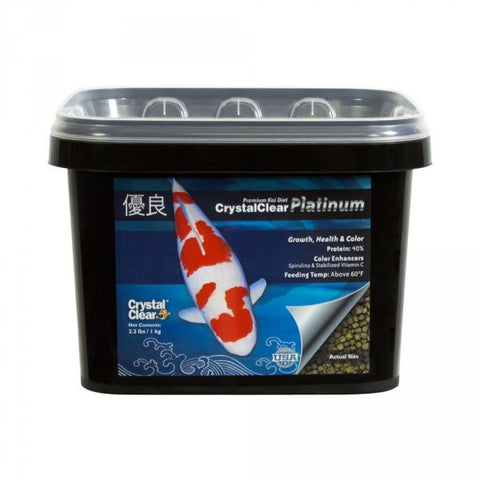 CrystalClear Platinum Fish Food – Marquis Gardens